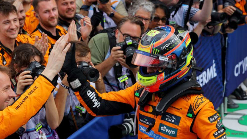 Piastri goes Griddy with success but vows it's a one-off - CNA