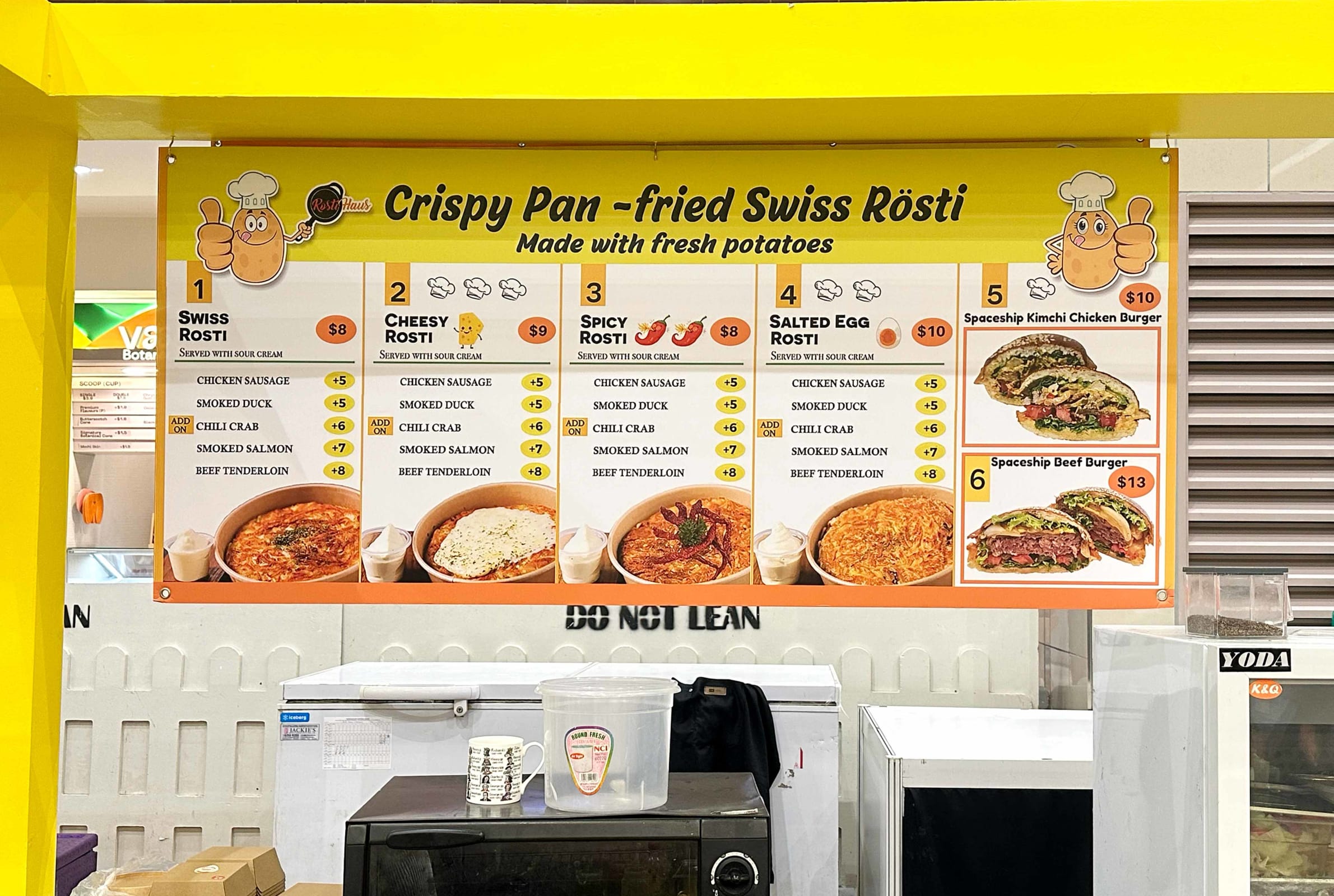 Cute Korean-Inspired UFO-Shaped Burgers At Orchard Road Food Kiosk - 8days