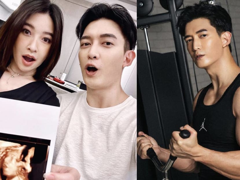 This Taiwanese actor had to use his pregnant wife’s belly support belt after spraining his back ...