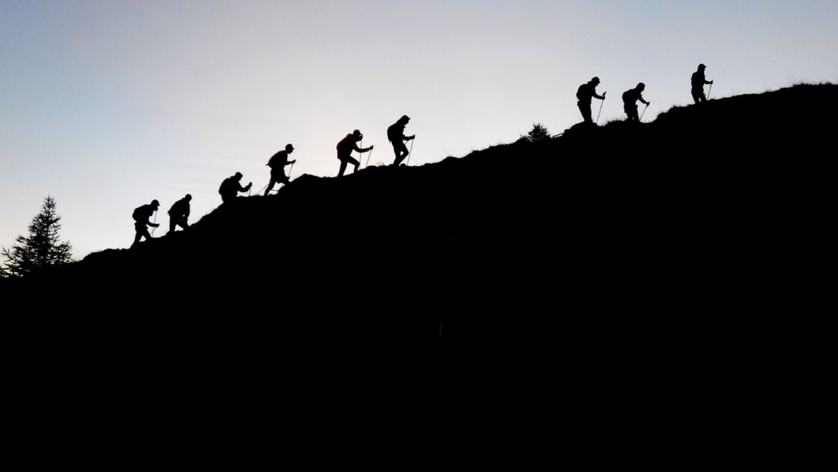 When you are running through hell — keep running - TODAY