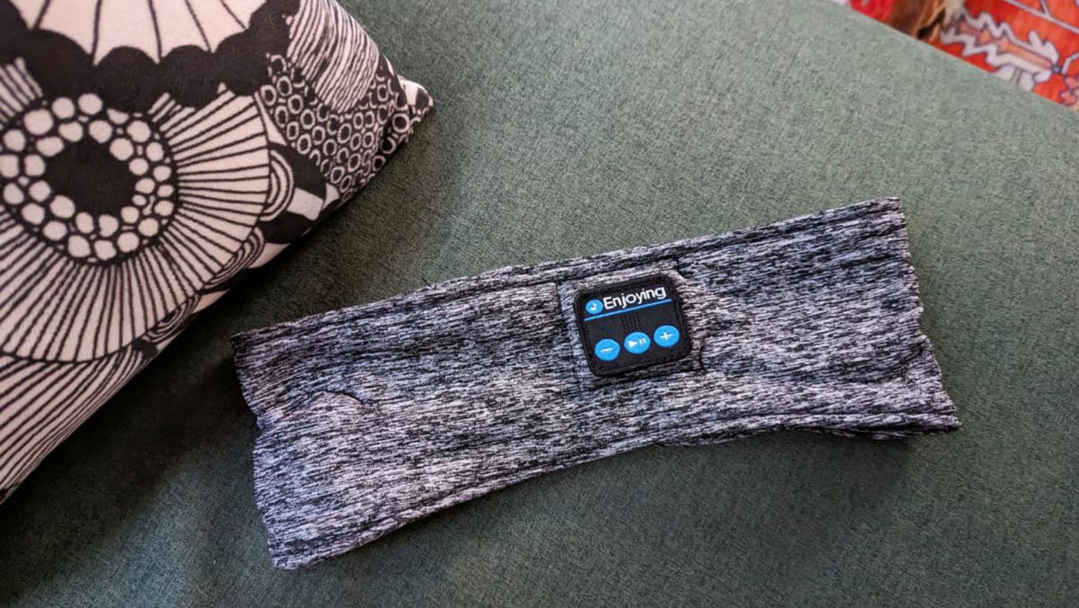 I got these headphone bands for sleeping under $30 and now I use it ...