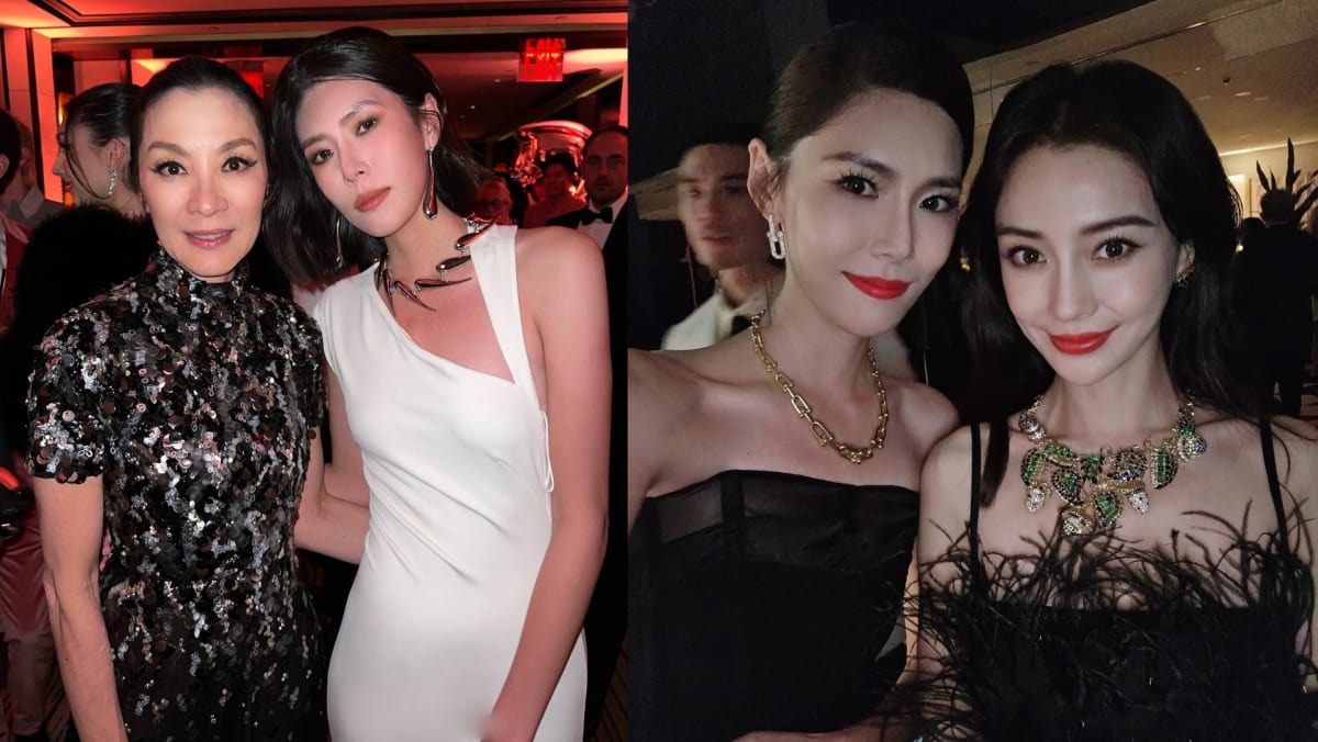 Carrie Wong met Michelle Yeoh, Angelababy, Jared Leto and other ...