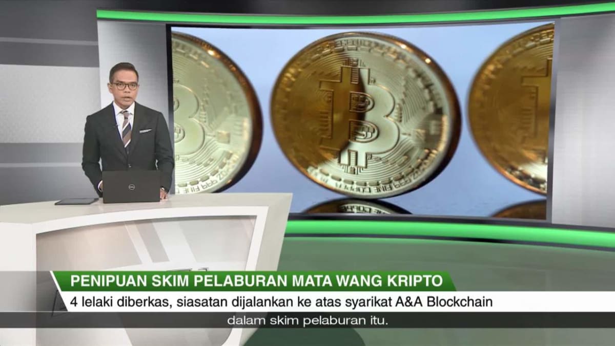 4 lelaki ditahan, disyaki tipu dalam skim mata wang kripto - BERITA Mediacorp