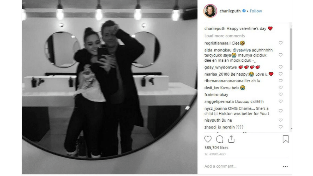 Charlie Puth has new girlfriend - 8days