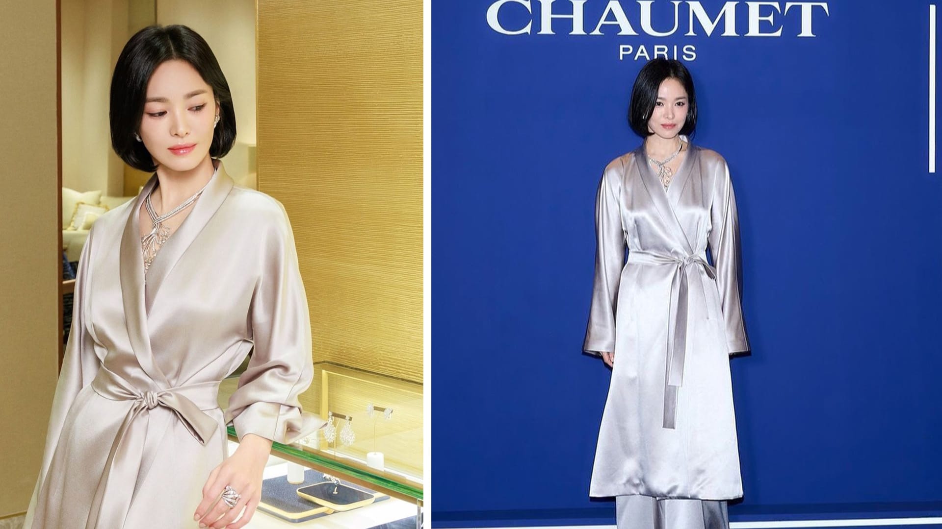 Song Hye Kyo Wore A Robe To Chaumet’s Bangkok Boutique Opening And Looked Stunning - 8days