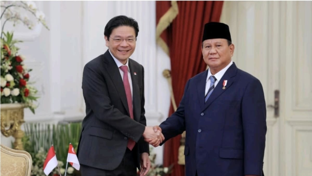 PM Wong ucap tahniah kepada Presiden Indonesia Prabowo atas pelantikan ...