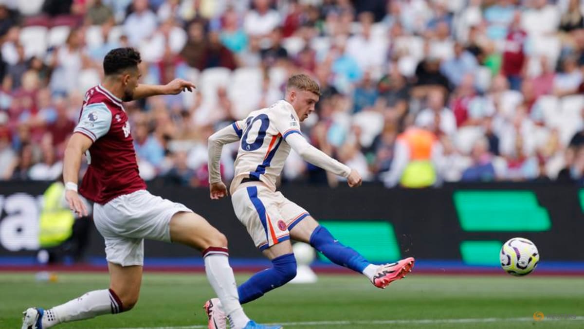 Jackson double helps Chelsea cruise to 3-0 win at West Ham - CNA