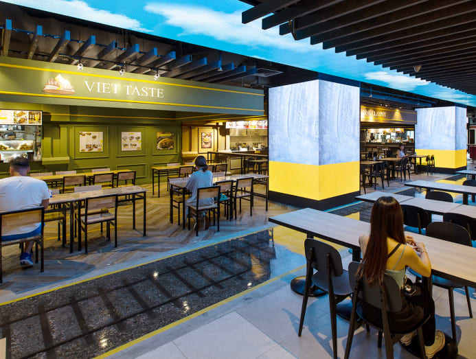 The future of food courts according to Food Junction: QR codes, robots ...