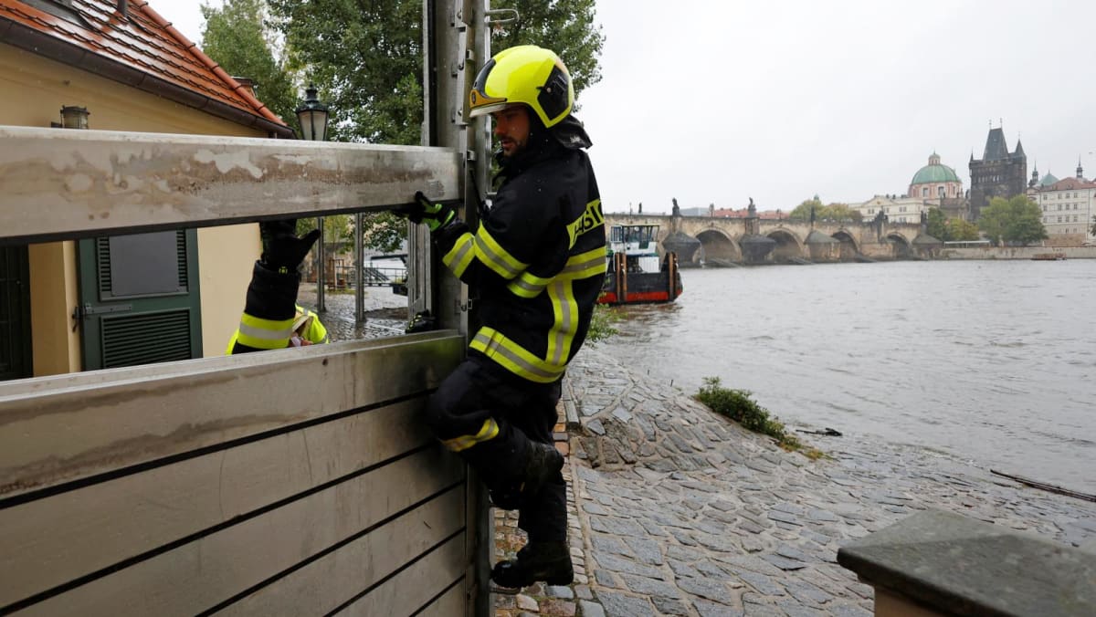 Prague on high flood alert as central Europe faces torrential rain - CNA
