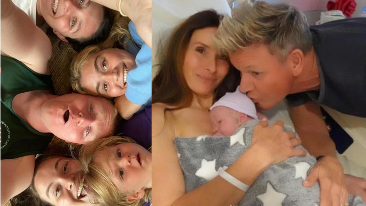 Chef Gordon Ramsey and wife welcome 6th child to the family - CNA Lifestyle
