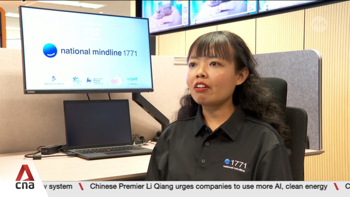 Singapore launches national mindline 1771 to provide 24/7 mental health support - CNA