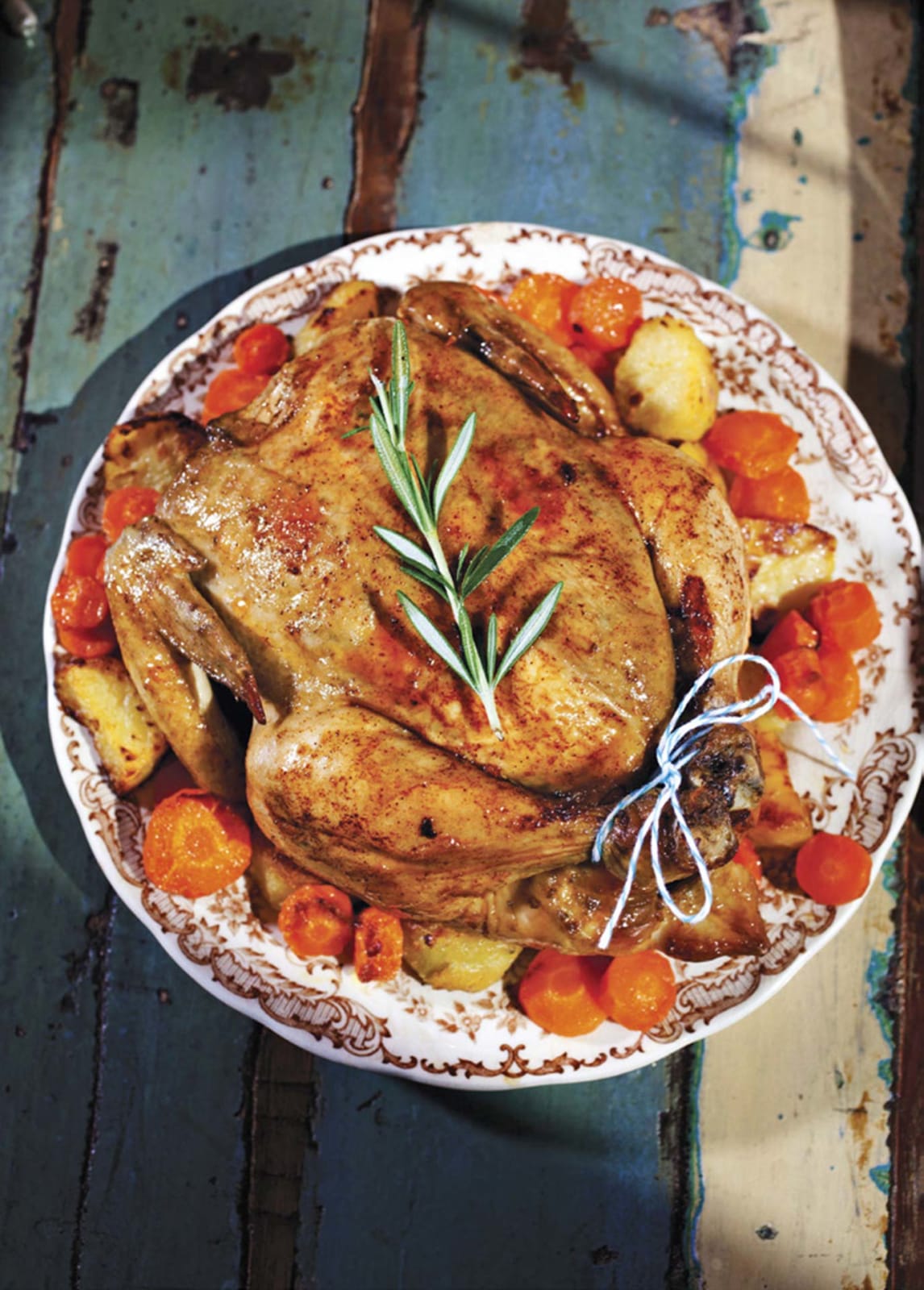 The Perfect Roast Chicken Is Cooked Upside Down - 8days