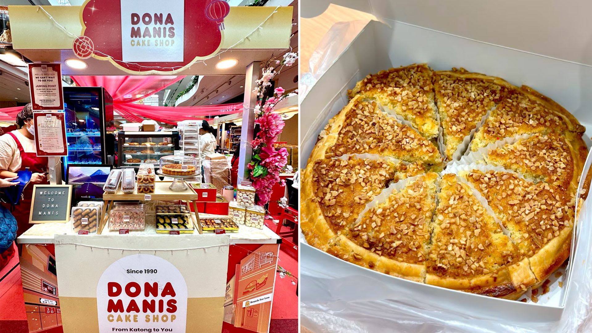 Dona Manis Cake Shop Sets Up Jurong Pop-Up, Sells Famous Banana Pie ...