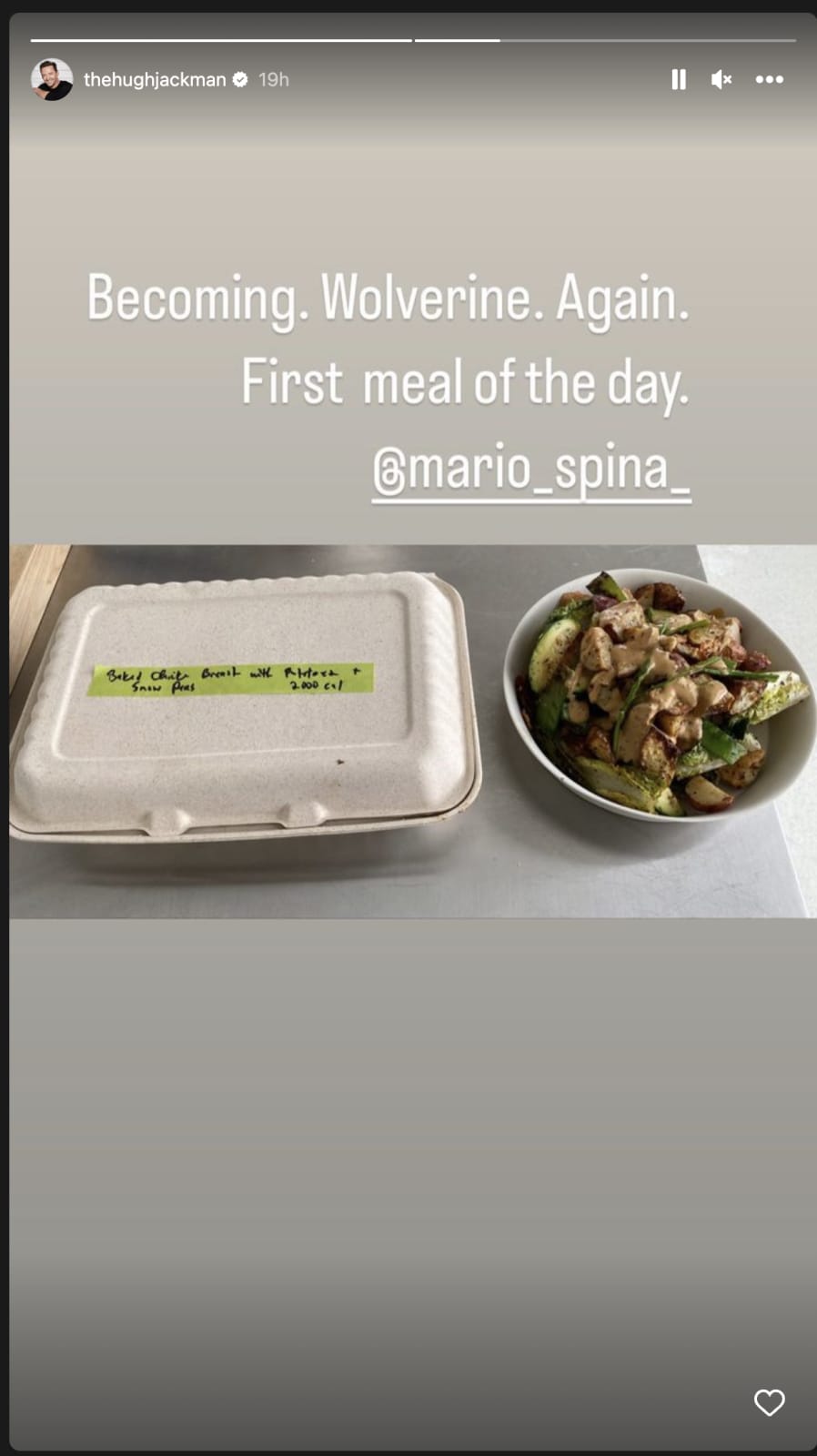 Hugh Jackman Bulks Up As Wolverine By Eating 8,600 Calories A Day - 8days