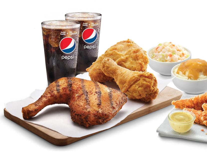 how does kfc cook grilled chicken