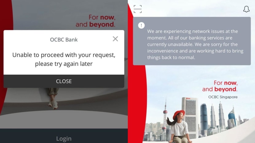 All OCBC banking services restored after morning outage - CNA