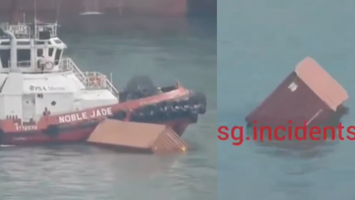 15 containers fall into sea at Keppel Terminal due to strong winds: MPA ...