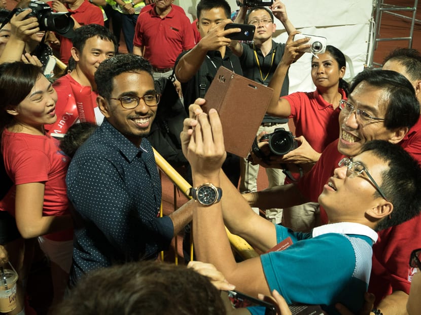 Gallery: SDP holds its first GE2015 rally - TODAY