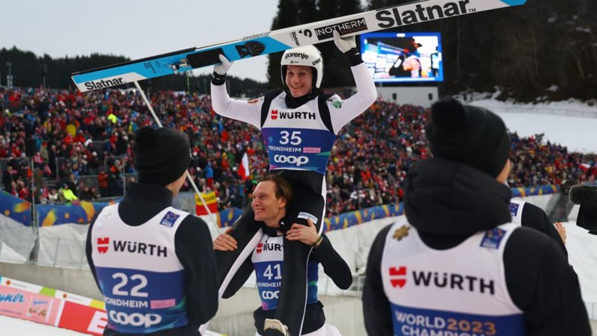 Ski jumping-Slovenia's Prevc family win more gold, Norwegians ...