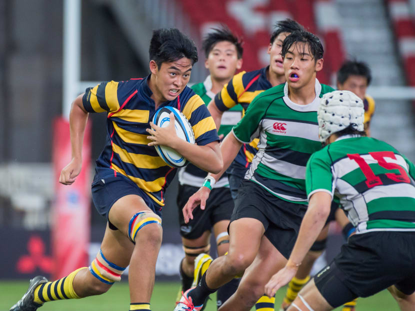 Schools Rugby: ACS(I) fend off determined RI to win fourth Police Cup ...
