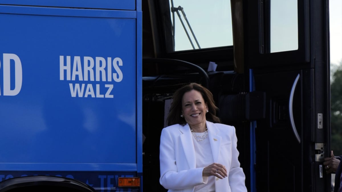 Harris says in first interview US ready to turn page on Trump - CNA