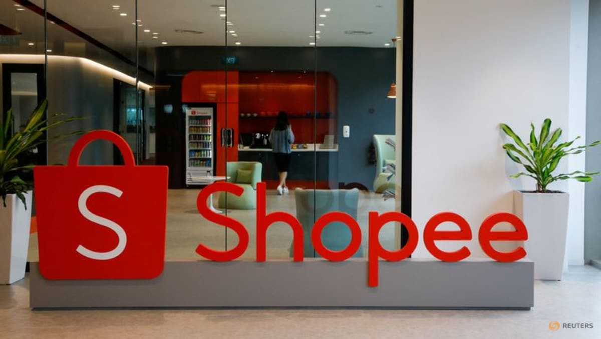 Sea beats revenue estimates as Shopee turns profitable, shares jump - CNA