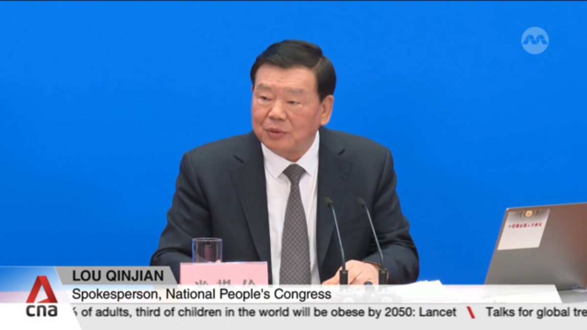 China holds 90-minute news conference ahead of National People's ...