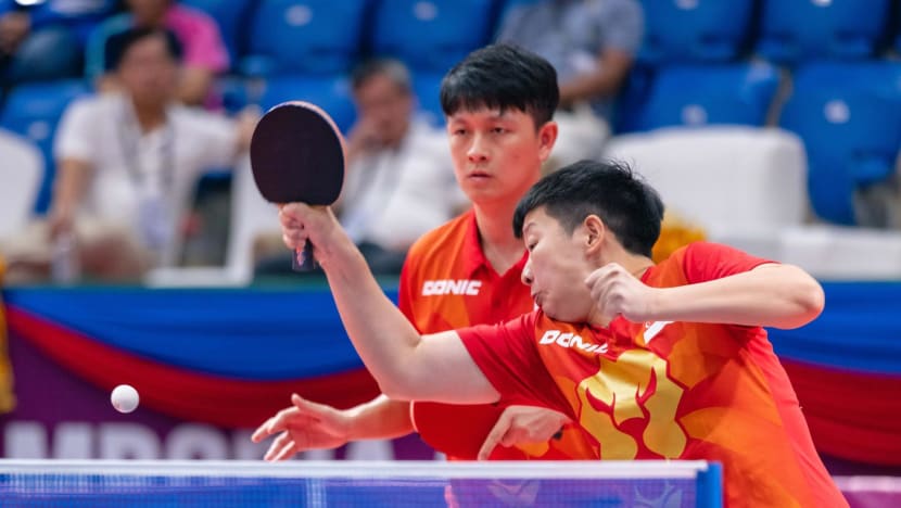 Singapore's table tennis pair wins men's doubles with 3-1 victory over ...