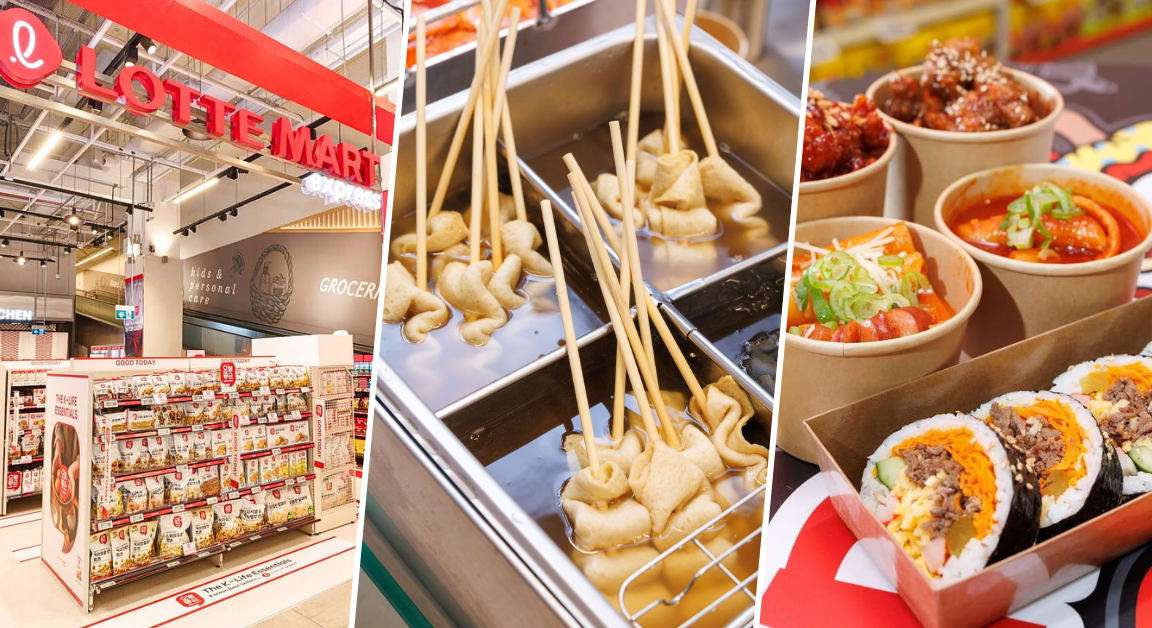 Korean Instant Noodle Self-Cooking Station & Fresh Kimbap At 1st Lotte ...