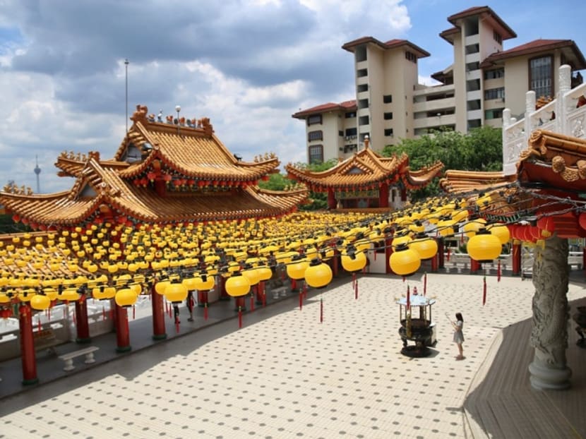 Chinese goddess flies business class for Malaysian tour - TODAY