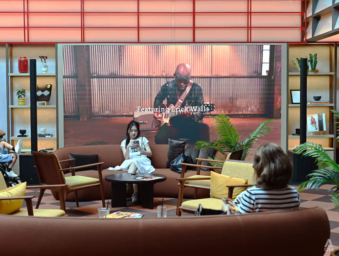 We checked out Swee Lee Clarke Quay: Vinyl listening stations, cafe ...