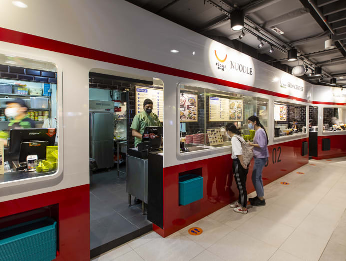 The future of food courts according to Food Junction: QR codes, robots ...