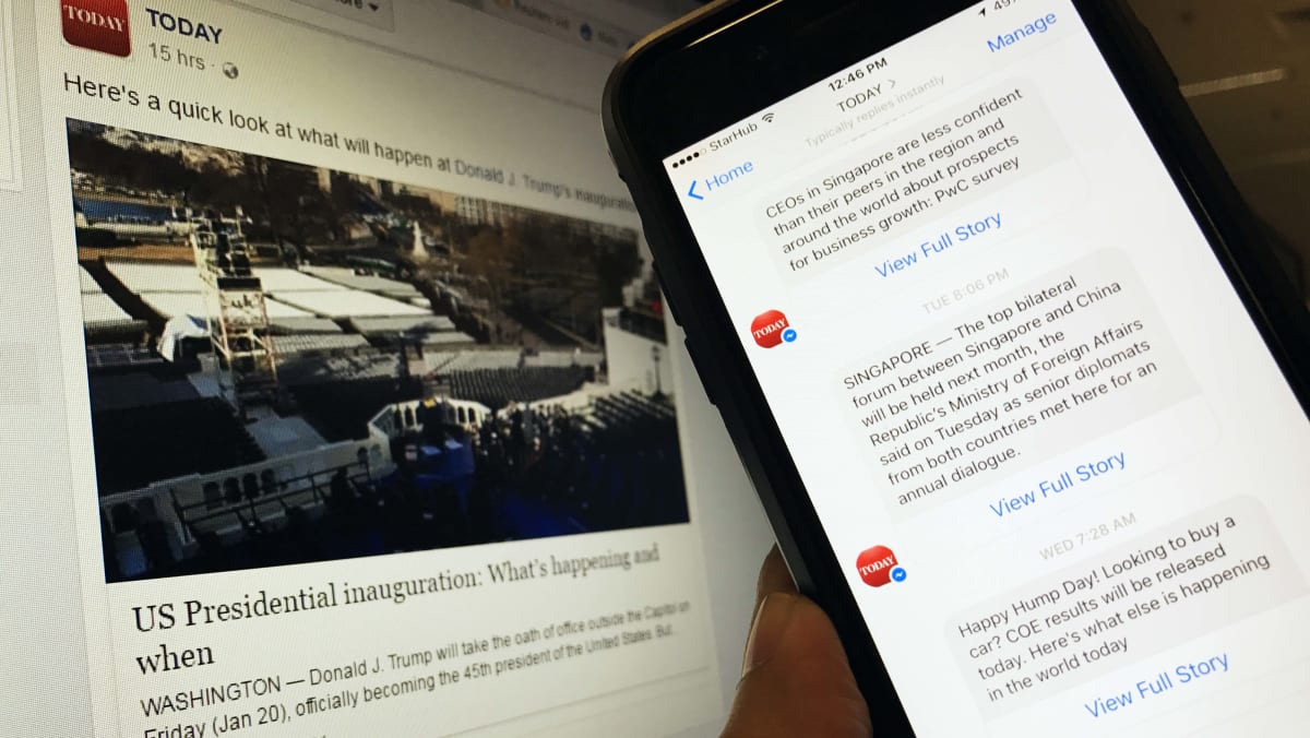 News from TODAY now on Facebook Messenger - TODAY