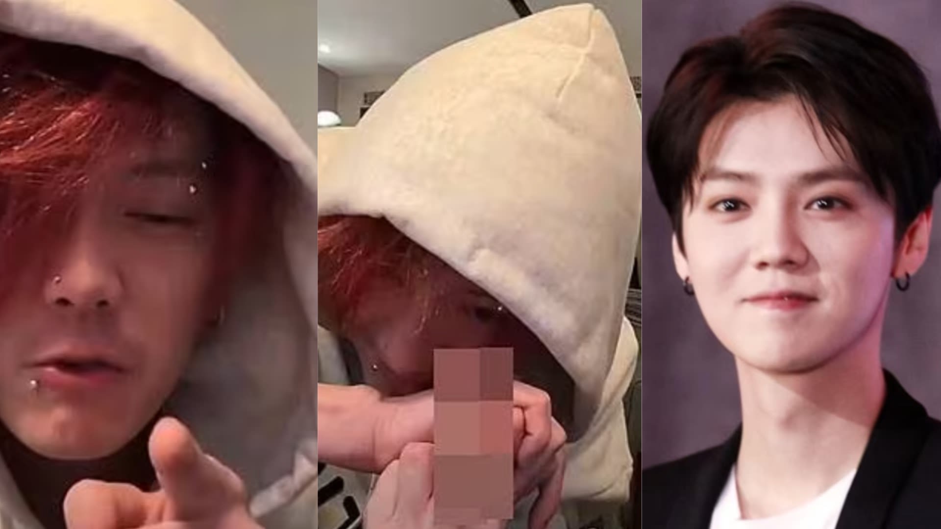 Lu Han’s Social Media Accounts Blocked After He Curses & Gives Middle Finger While Drunk On Live ...