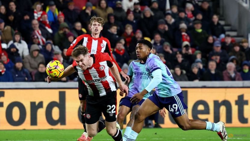Arsenal beat Brentford to close gap on Liverpool - CNA