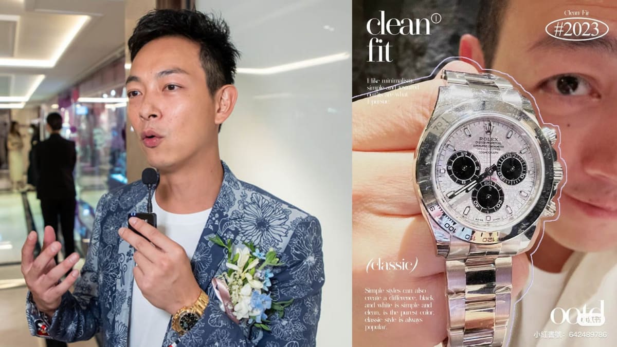 Ex-TVB actor Oscar Leung has a thriving luxury watch business, wears a Rolex worth S$118K - CNA ...