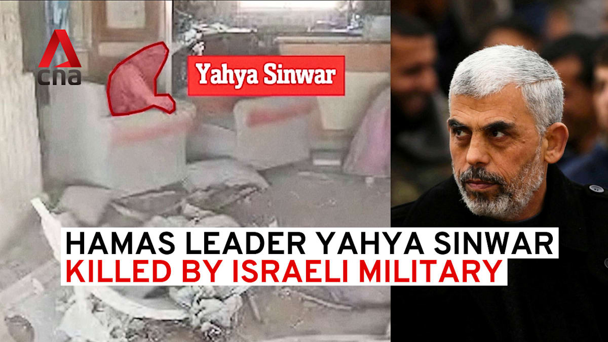 Hamas leader Yahya Sinwar killed by Israeli troops, Netanyahu says war ...