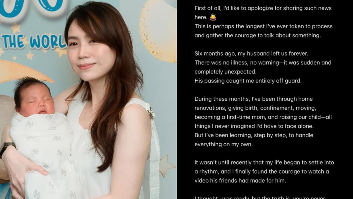 Actress Sora Ma reveals her husband died 6 months ago, before the birth ...