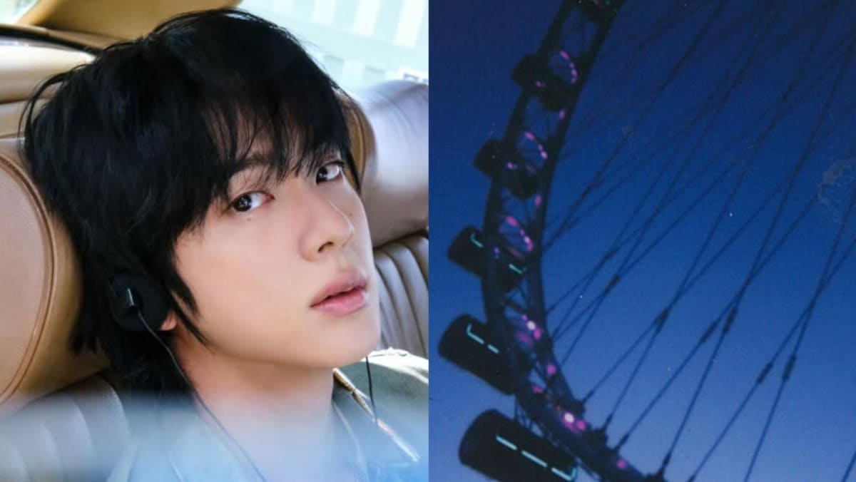 BTS member Jin shows Singapore landmarks in album teasers - CNA Lifestyle