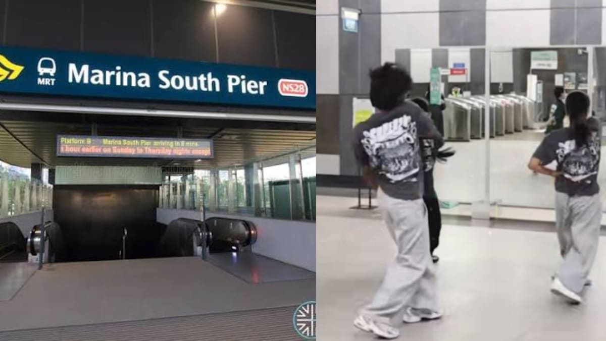 New Fully-Mirrored Dance Space Opens At Marina South Pier MRT Station ...