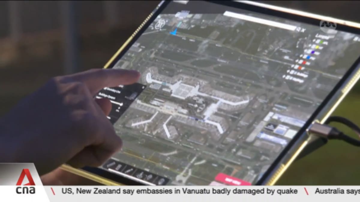 New augmented reality tool helps Changi Airport's engineers to 'see ...