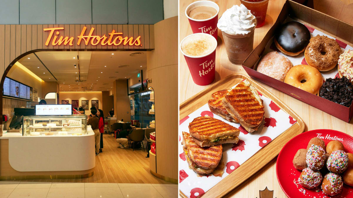 First Look: Tim Hortons’ First S’pore Outlet Opening At VivoCity - 8days
