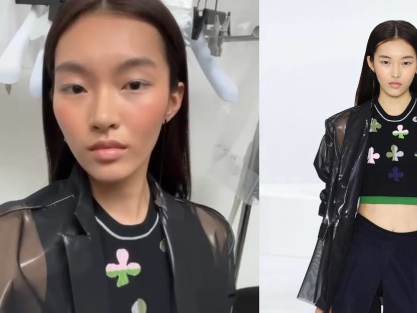 Mediacorp actress Ye Jia Yun, 21, just walked her first runway show at ...