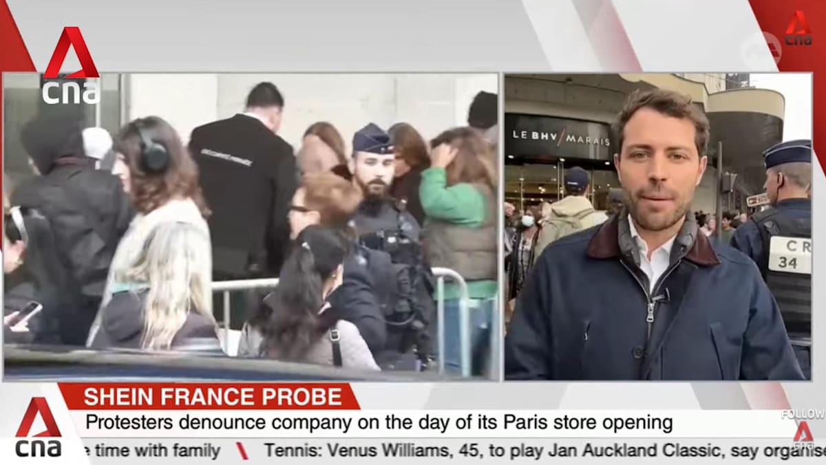 E-commerce giant Shein stirs controversy at its launch in Paris - CNA