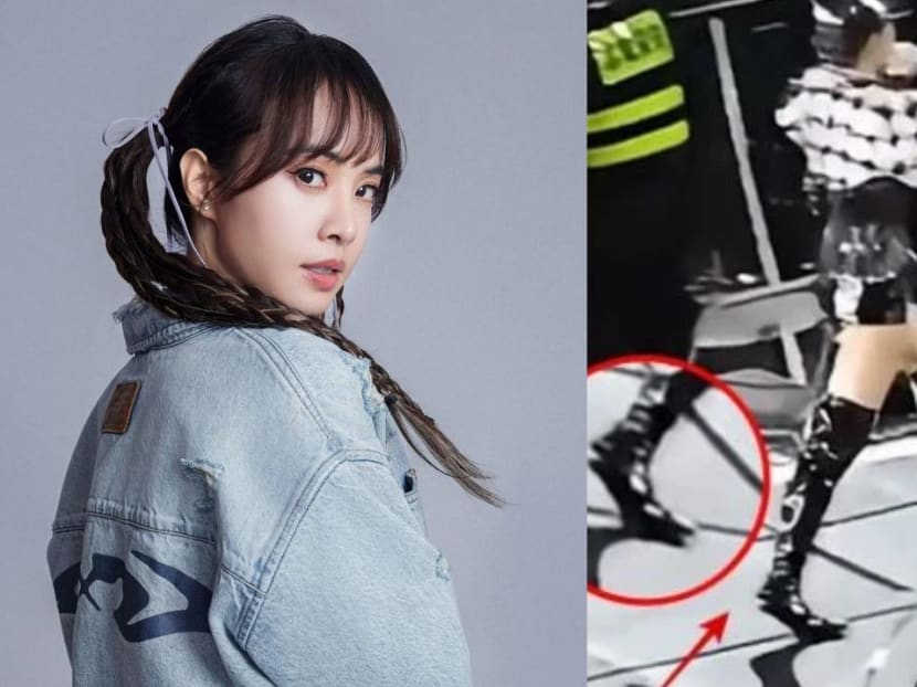 This is how Jolin Tsai reacted when her high heels broke mid-performance - CNA Lifestyle