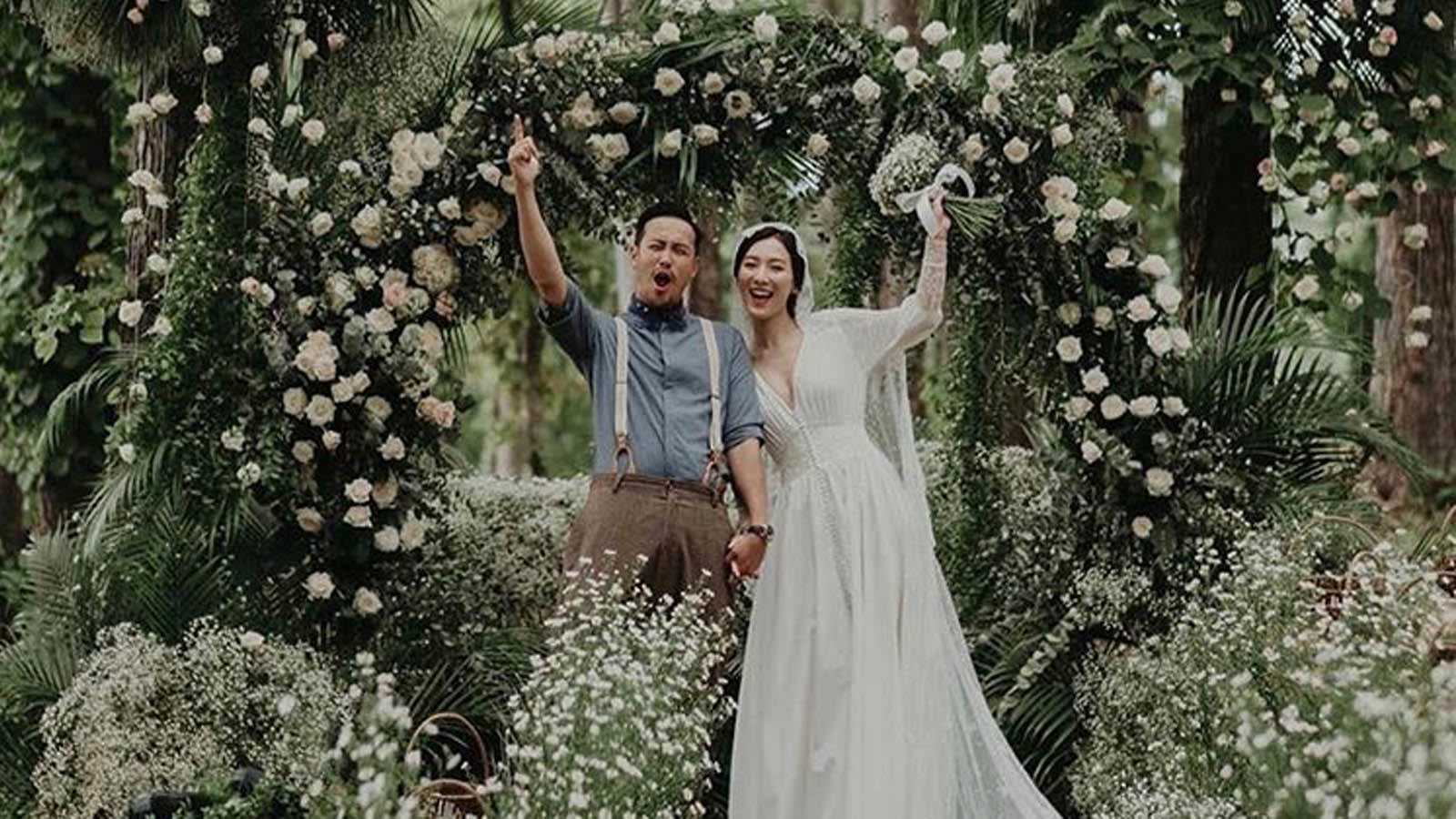 Derek Tsang, Venus Wong’s dreamy forest wedding in pictures - 8days