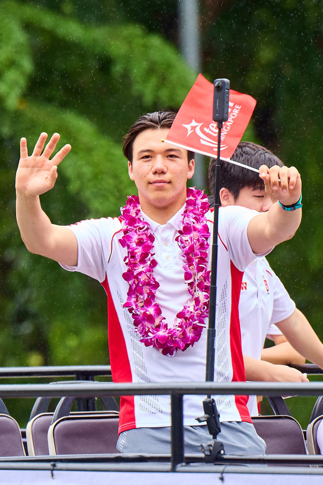 Max Maeder Didn’t See His Dad Waving To Him During The Celebratory ...