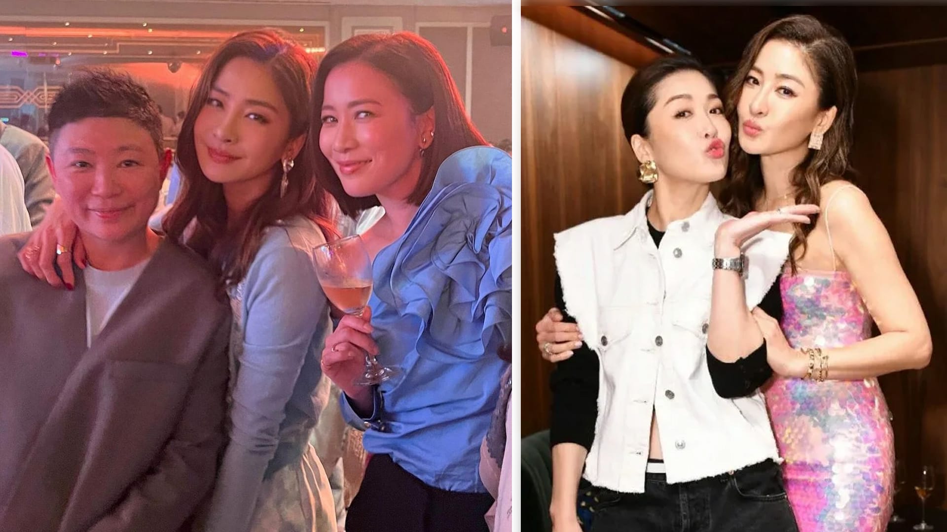Charmaine Sheh Seen With Sis Of Rumoured Ex Love Rival Niki Chow ...