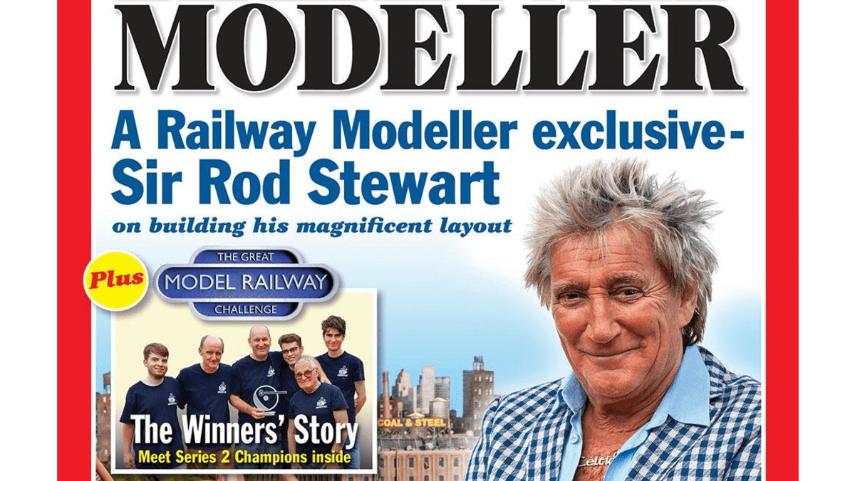 Rod Stewart spent 26 years building model train set - 8days