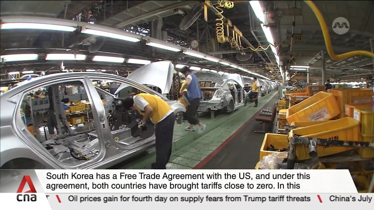 US and South Korea reach trade deal to reduce tariffs from 25% to 15% - CNA